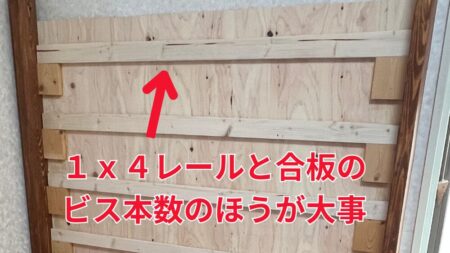 1x4でフレンチクリート 簡単45度カットと寸法の解説 - ヒヨコのハンドメイド日誌