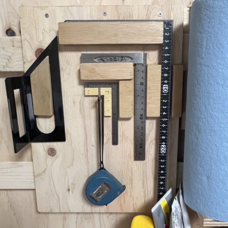 1x4でフレンチクリート 簡単45度カットと寸法の解説 - ヒヨコのハンドメイド日誌