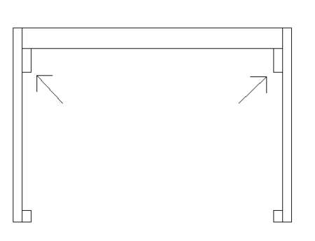 簡単2x4作業台をDIY 図面と組み立て方法を解説 - ヒヨコのハンドメイド日誌