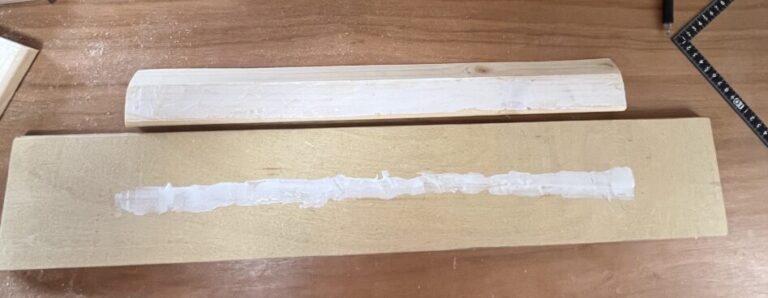 1x4でフレンチクリート 簡単45度カットと寸法の解説 - ヒヨコのハンドメイド日誌